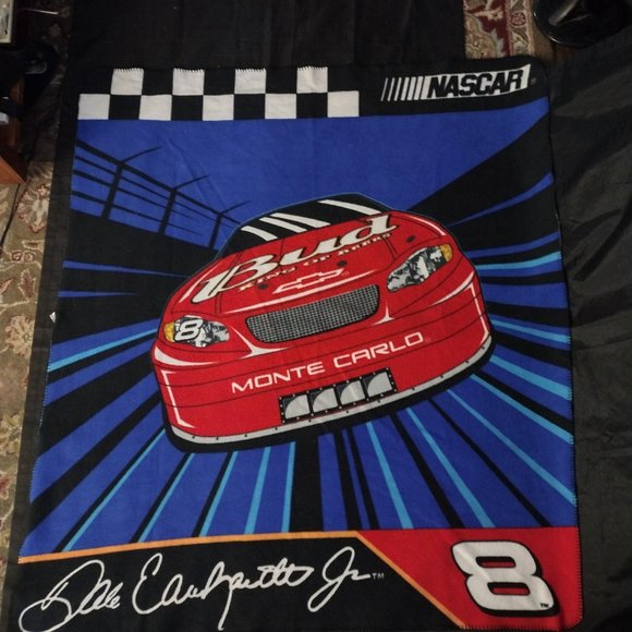 Nascar | Bedding | Vintage Nascar Dale Earnhardt Blanket 8 | Poshmark
